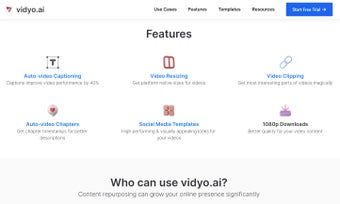 Vidyo.ai for AI Video generator & editor: review, features & use cases